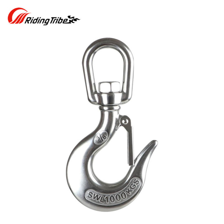 304 Stainless Steel Clevis Slip Hook Swivel Lifting Hoisting Chain ...