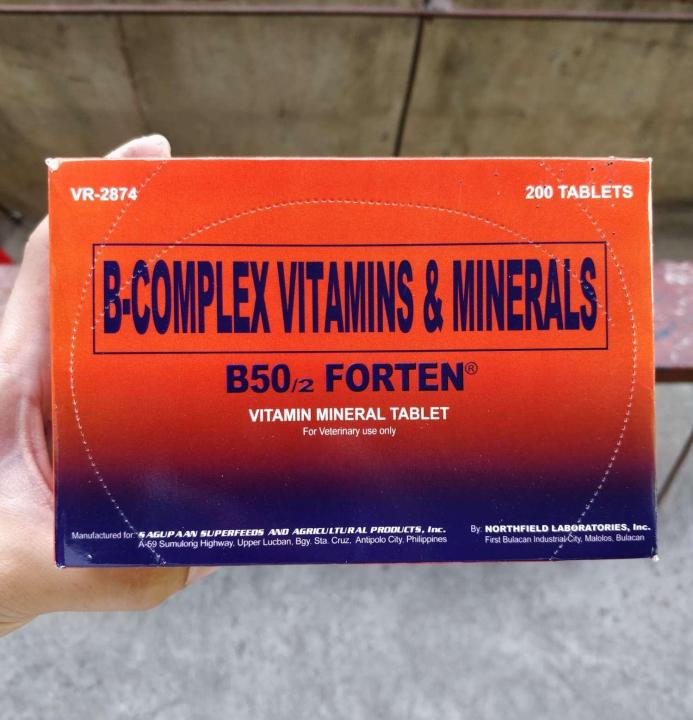 B50/2 FORTEN TABLET (10 tablets) | Lazada PH