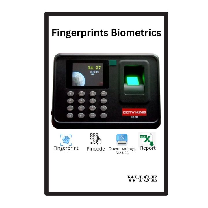 Compact Electronic Biometrics, Time Recorder Machine, Biometric ...