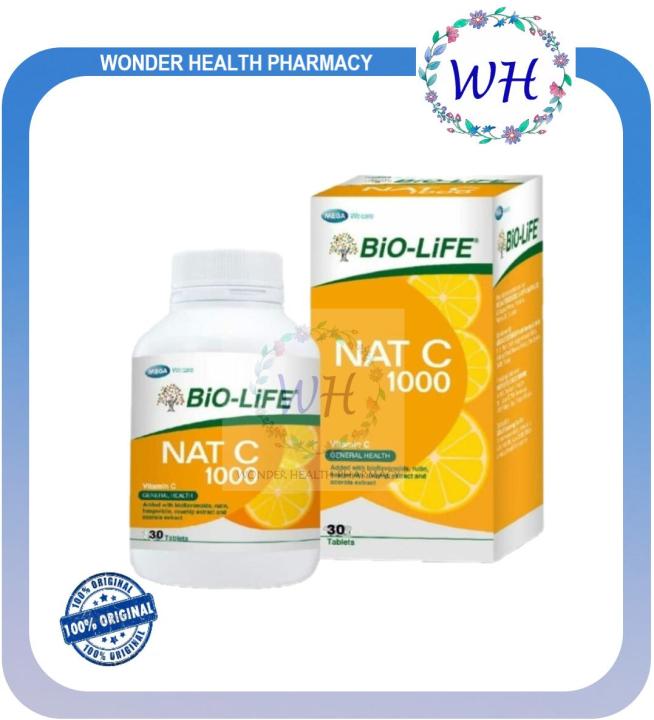 Bio-Life BioLife Bio Life MEGA Nat C 1000 (30S) ORIGINAL | Lazada