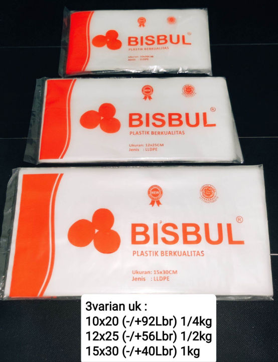 Plastik Pe / Plastik Gula / Plastik Es Batu 1/4kg, 1/2kg, 1kg Per Pack ...