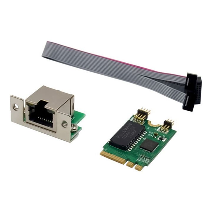 Mini PCIE Network Card M.2 A+E to RTL8111F Gigabit Ethernet Card Single ...