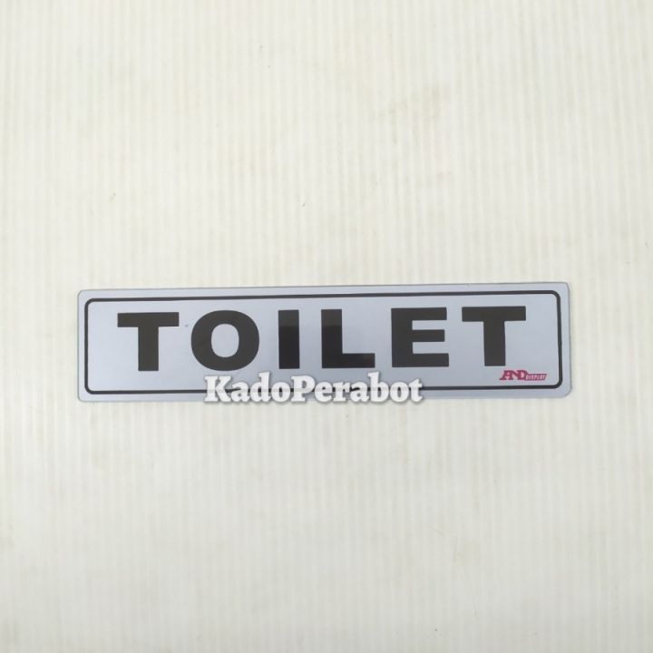 Stiker Tempel Tanda Toilet | Lazada Indonesia