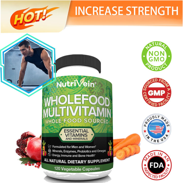 Multivitamin for Men and Women - Contains multivitamins, minerals ...