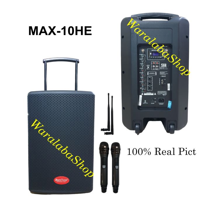 Baretone Max10he Speaker Baretone Max10HE | Lazada Indonesia