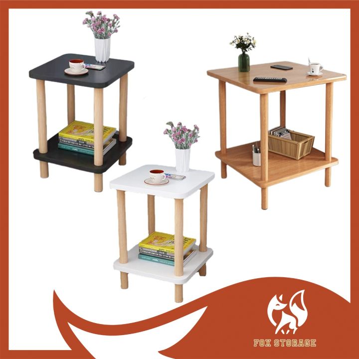 Double-Layer Sofa Side Table Simple Modern Small Tea Table Small ...