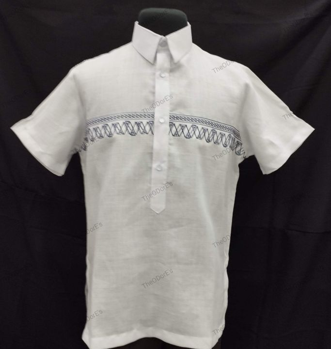 GUSOT MAYAMAN POLO BARONG (Alydor) White | Lazada PH