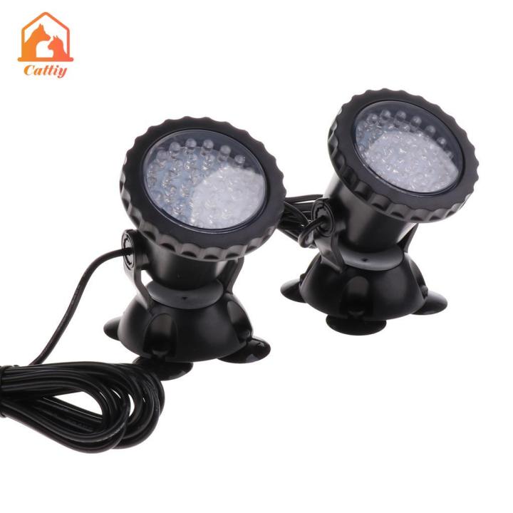 Cattiy Submersible 7-color 36LED Underwater Garden Aquarium Fish Tank ...