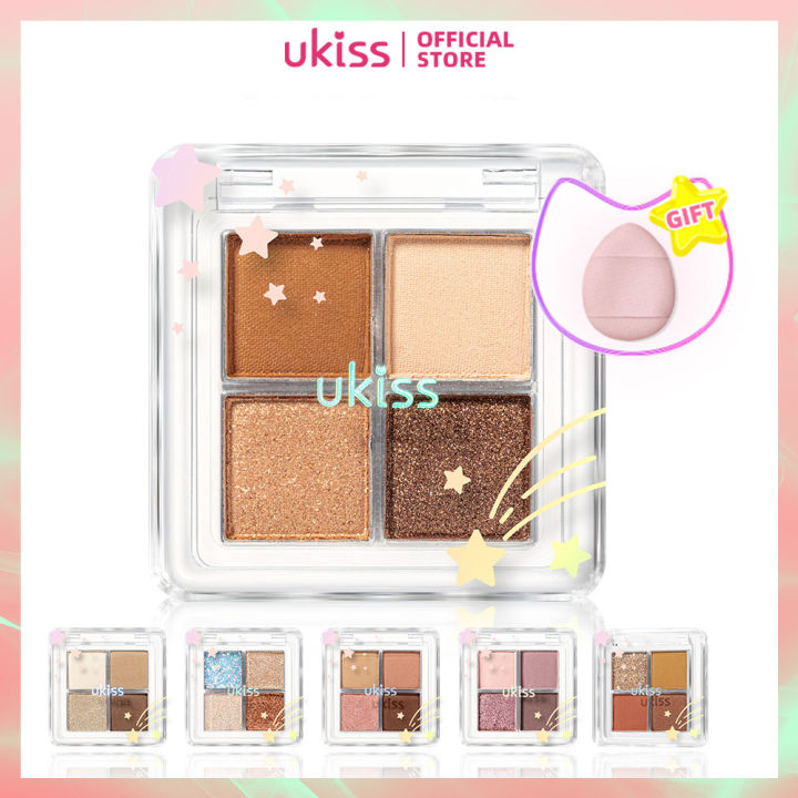 UKISS Eyeshadow Palette Cosmetics Mini Protable Eye Palette Matte ...