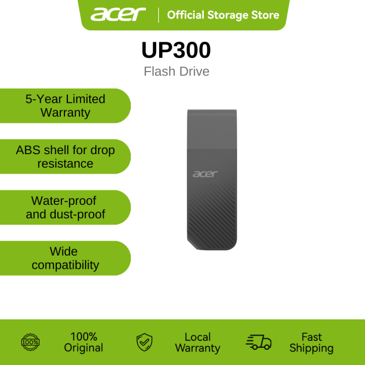 Acer UP300 8GB/ 16GB/ 32GB/ 64GB/ 128GB/ 256GB/ 512GB/ 1TB USB 3.0 ...
