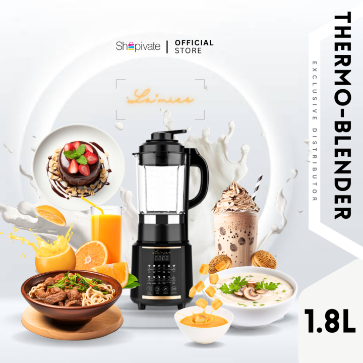 la'mies Smart Multifunction Thermo-Blender 1.75L | Lazada