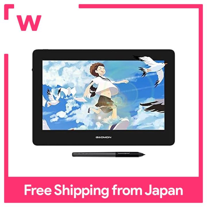 GAOMON 13.3 LCD Tablet PD1320 86% NTSC Full Lamination Screen with 8192 ...