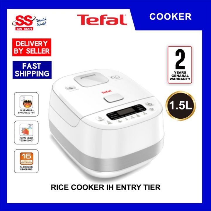 Tefal Rice Cooker RK808A65 Induction Heating 1.5L RK808A | Lazada