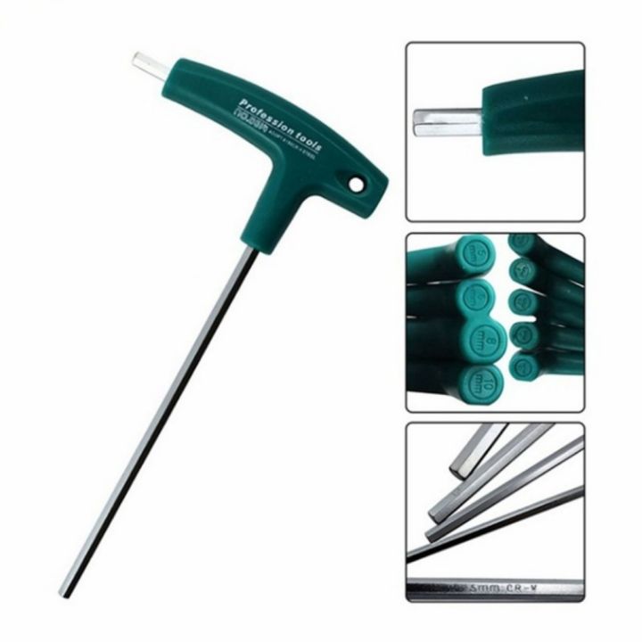 【M'Stock】1.5~10mm Allen Hex Keys T-Shaped Wrench Inner Six Angle ...