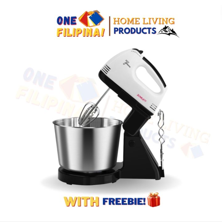 Hot Electric Hand Mixer Cake Mixer Hand Whisk 7 Speed (Stainless ...