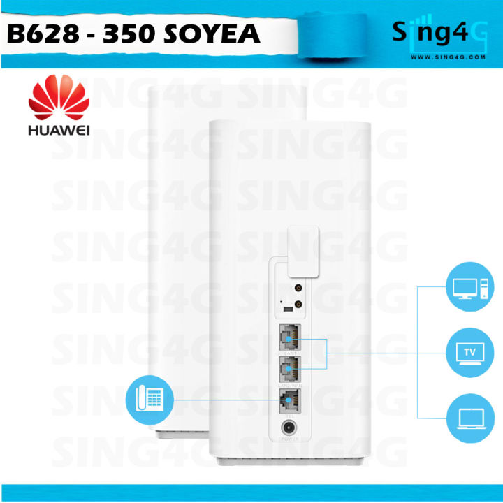 4G+High End Router B628 B628s350 4G 4G+ 600Mbps 4X4 MIMO High Speed ...