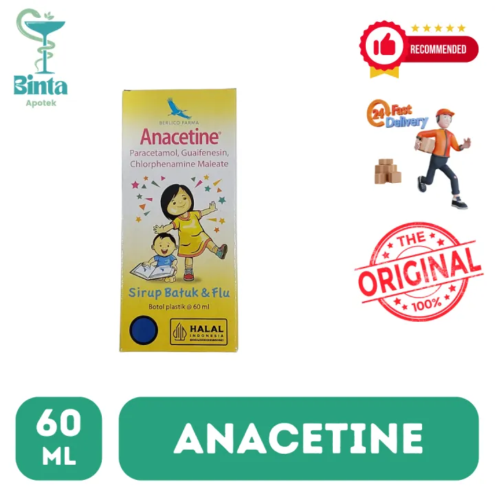 Anacetine sirup 60 ml | Lazada Indonesia
