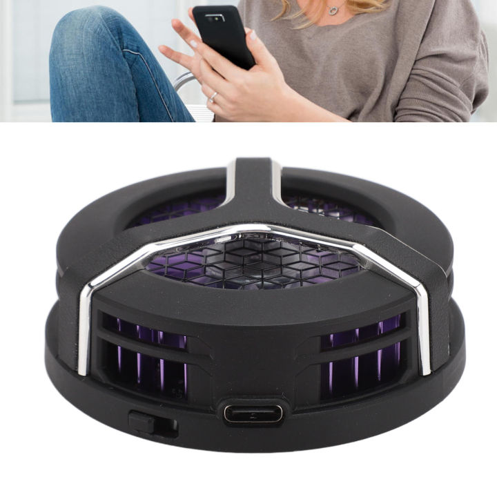 Phone Cooler Cell Phone Radiator Powerful Turbo Fan with Temperature ...