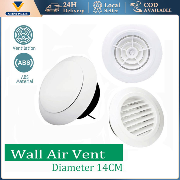 Adjustable Wall Air Vent Extract Valve Grille Diffuser Ducting ...