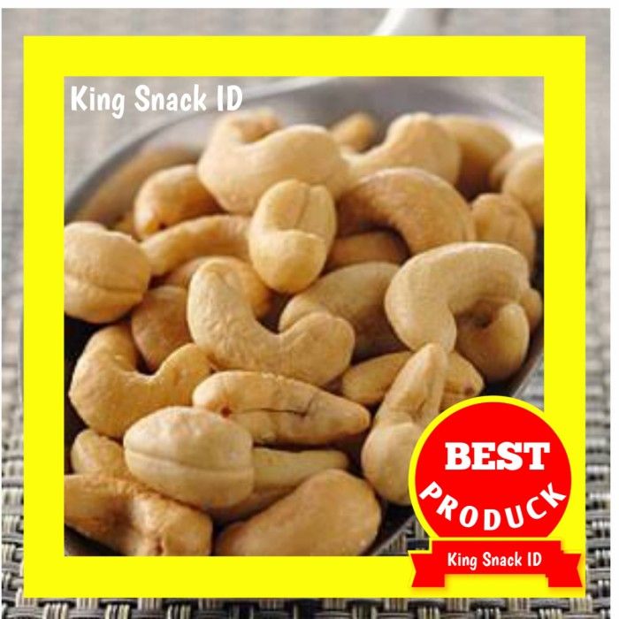 KACANG MEDE ORIGINAL OVEN / KACANG METE PANGGANG ROASTED PLAIN 500 GR ...