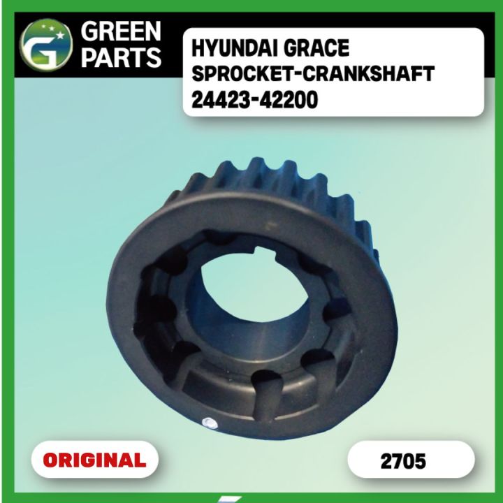 SPROCKET-CRANKSHAFT OUTER (MEDIUM) FOR HYUNDAI GRACE/H100 D4BB/D4BF ...