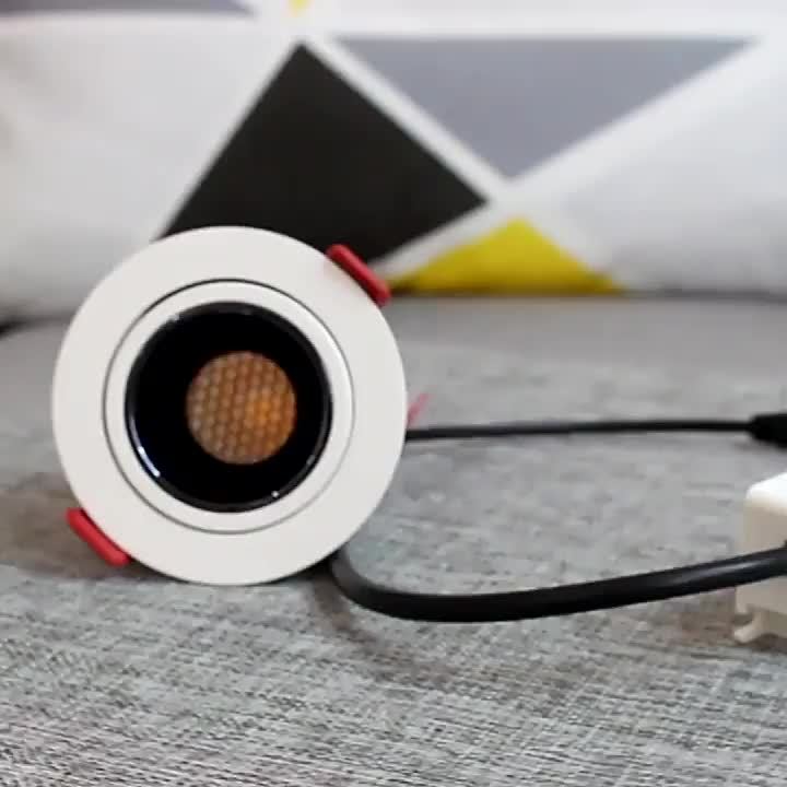 LZD led Spotlight Embedded High Display Finger Hole Lamp Hole 75 Anti ...