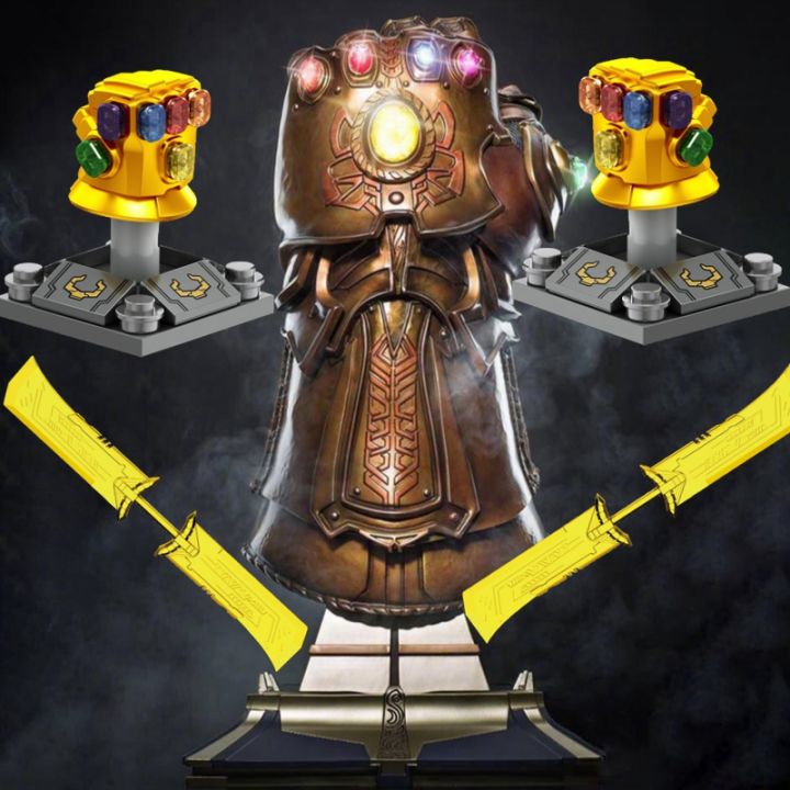 Thanos Infinity Gauntlet Minifigures Avengers Building Blocks Education ...