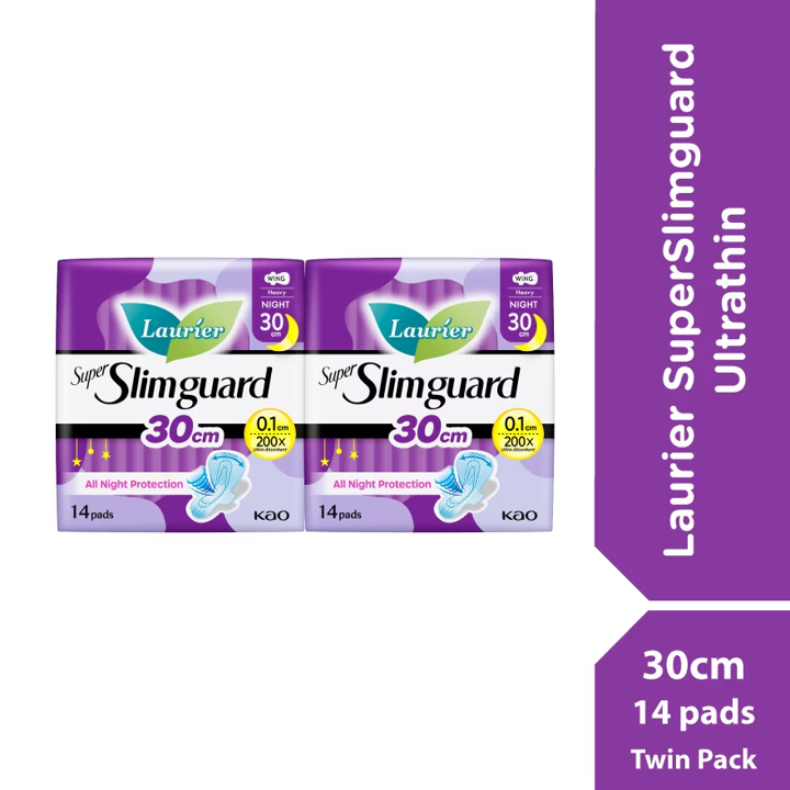 Laurier Super Slim Guard 2 x 16s (30cm) | Lazada
