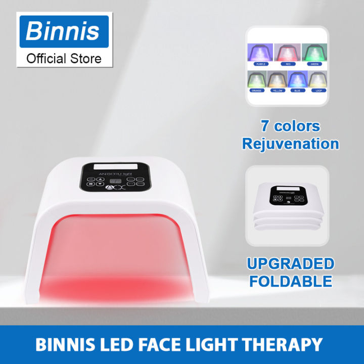 Binnis 7 Color Pdt LED Light Therapy Skin Rejuvenation PDT Anti-aging ...