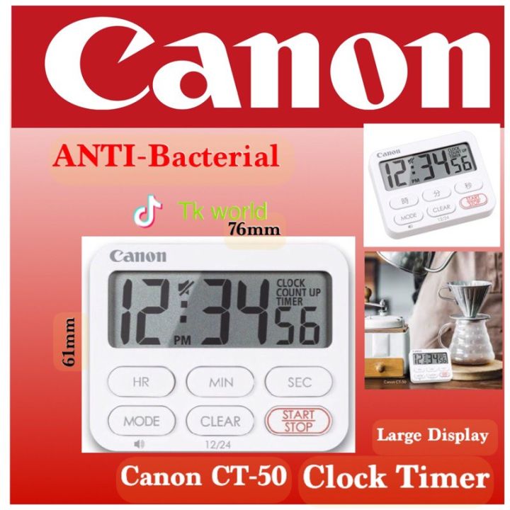 Canon Original Clock Timer CT-50 new model | Lazada