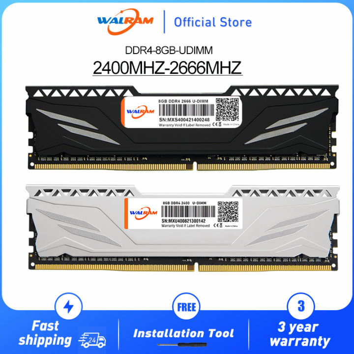 WALRAM DDR4 8GB Memoria Ram 2133 2400 2666 3200/คอมพิวเตอร์ Mhz 8GB ...