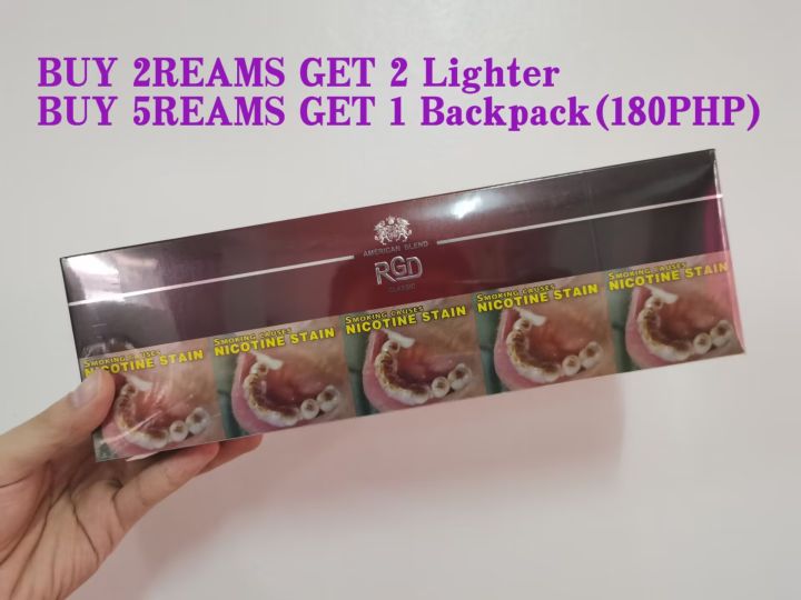 RGD RED CLASSIC American Blend Original+FREEBIE | Lazada PH