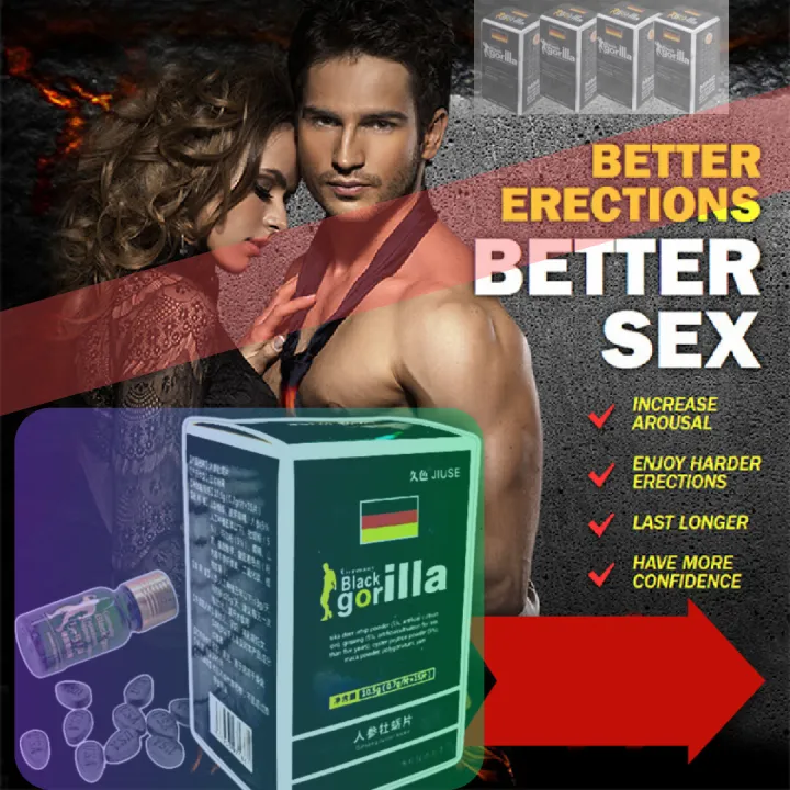 Original Black Gorilla Supplement | Extreme Titan Booster Tablets ...