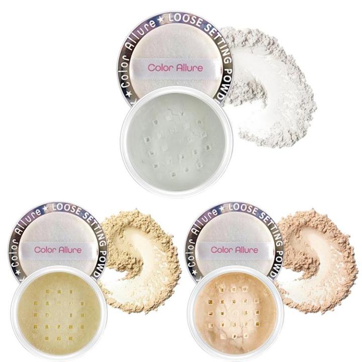 แปงเซตตงโปรงแสง แปงโปรงแสง แปงฝนทาหนากนนำตดทนนาน แปงแตงหนา Ultra Fine ...