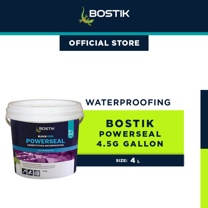 BOSTIK Block C515 Powerseal Concrete-based One-Component Waterproofing ...