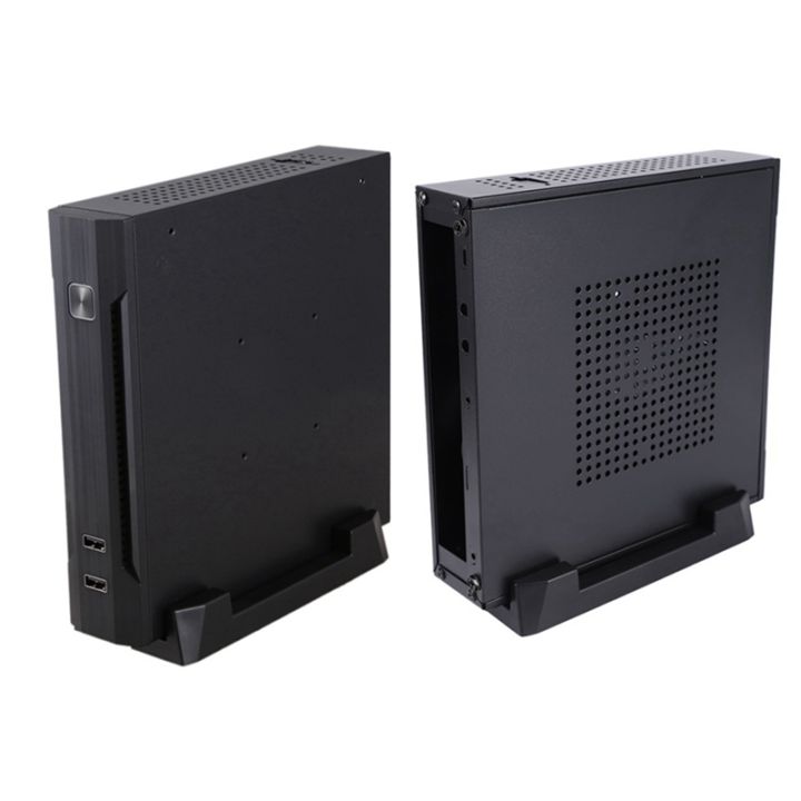 N2Mini-ITX Slim Small Form Factor Computer Case HTPC Computer Case with ...