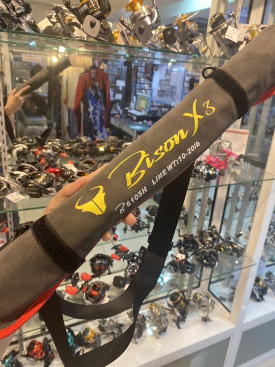 คันเบ็ด BISON X3 คัน 5 ท่อน XCross ไกด์Fuji (คัน 5 ท่อน) | Lazada.co.th