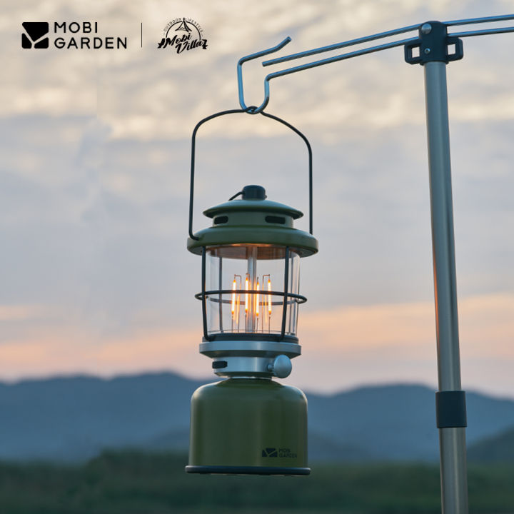 MOBI GARDEN Camping Retro Camp Lamp LED Hanging Retro Atmosphere Star ...