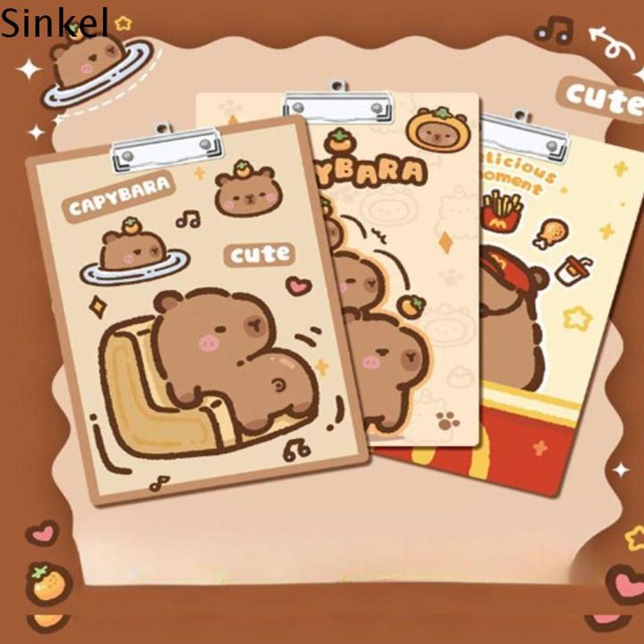 SINKEL Aesthetic A4 Board Clip Folder Good-looking File Storage ...