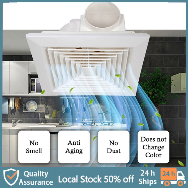 Window Fan 10inch High Speed Exhaust Fan Kitchen Hanging Wall Window ...