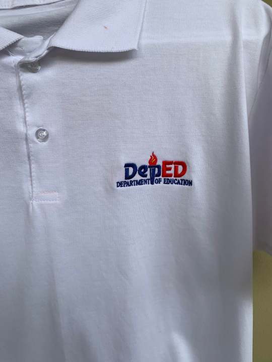 Option C DepEd Matatag Alternate Uniform - Cotton - Emboidered (Back ...