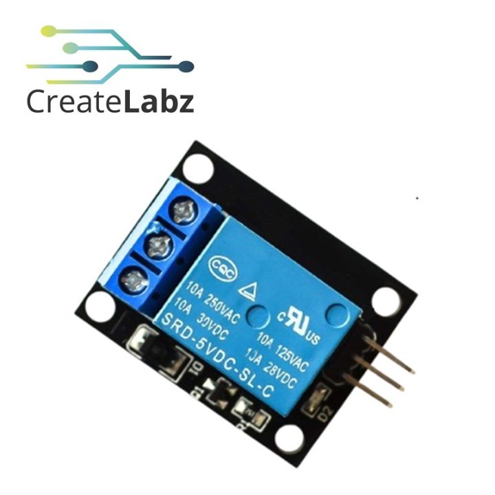 Relay Module 1-channel relay, 5V/10A (without Optocoupler) | Lazada PH