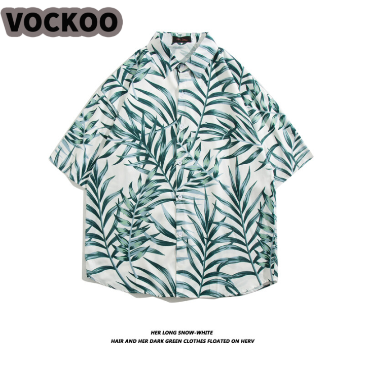 EF เสื้อฮาวาย เสื้อสงกรานต์2566 เสื้อเชิ้ตชาย เสื้อผู้ชาย เสื้อ วินเทจ ...