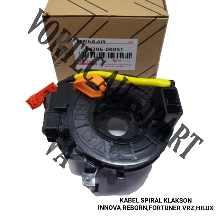 Kabel Spiral Klakson Innova Reborn Fortuner VRZ Hilux Original | Lazada ...