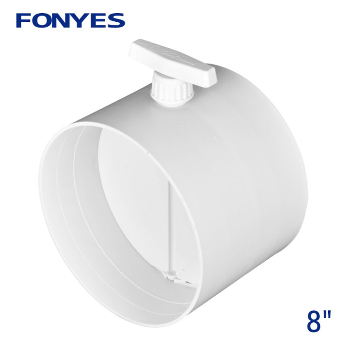 【In-Demand Item】 Hvac 8 Inch Plastic Manual Air Valve Volume Flow Rate ...