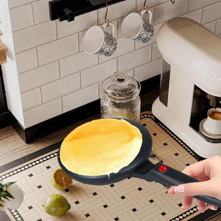 【Acmdehk】Nonstick Coating Electric Pancake Pan 600W Handheld Pancake ...
