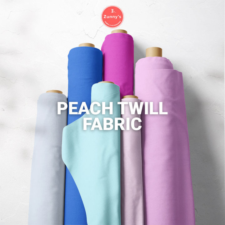 Peach Twill Fabric 60" width (TELA ONLY) | Lazada PH