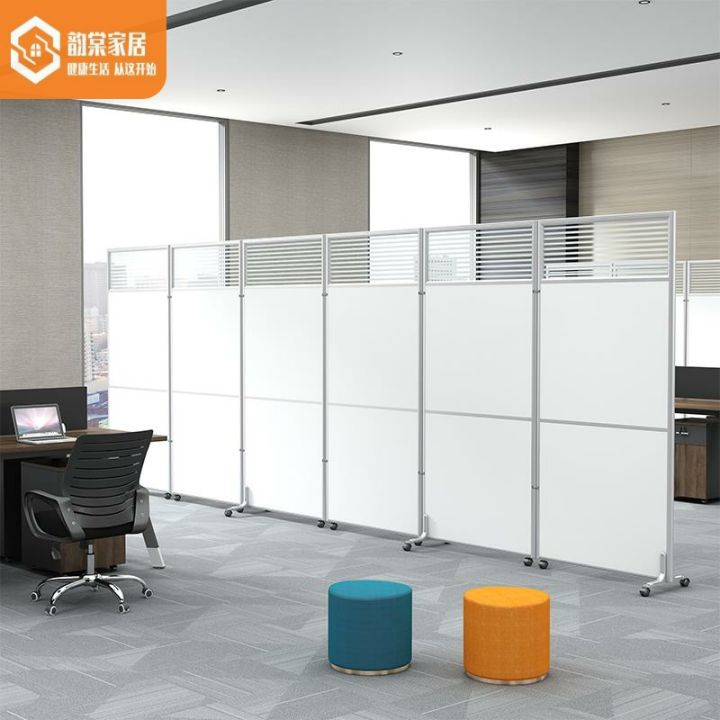 Office partition movable screen partition board foldable floor baffle ...