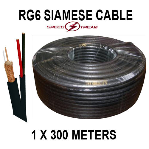 CCTV RG6 SIAMESE CABLE 300 Meters | Lazada PH