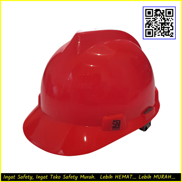 Helm Safety Proyek K3 HSE SNI Helmet Pelindung Kepala AAA | Lazada ...